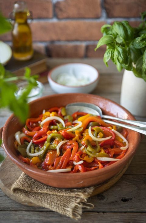 Pimentos assados na airfryer - Made by Choices