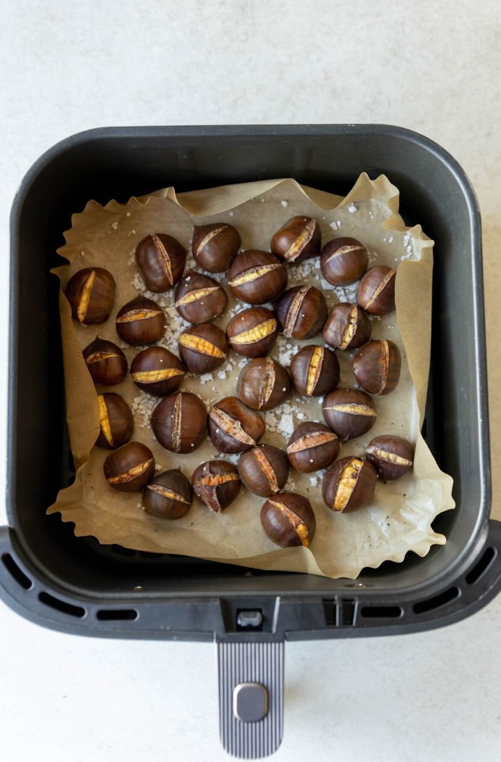 Castanhas assadas na airfyer - Made by Choices